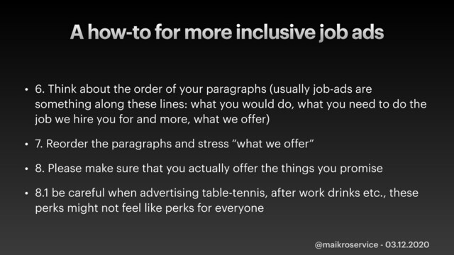 How to write more inclusive job-ads as part of the problem - a white ...
