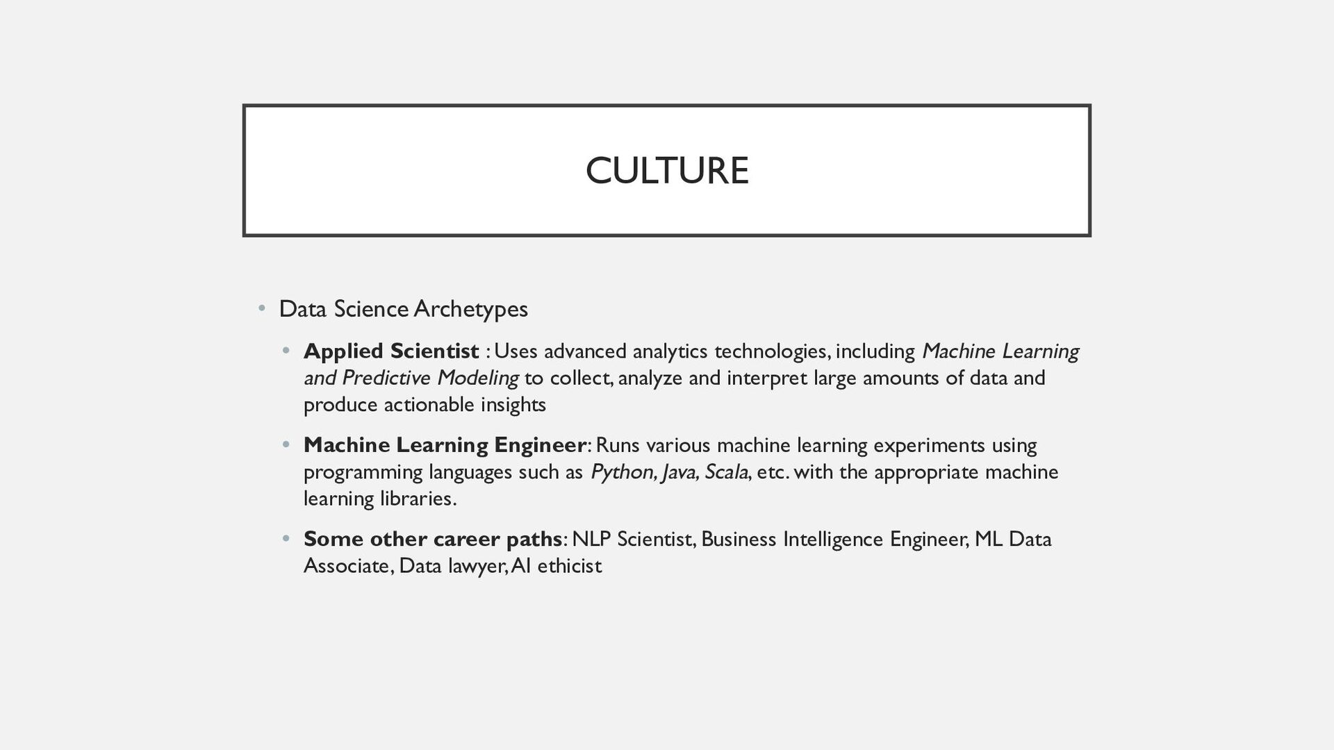 Data Science @ FAANG - Speaker Deck