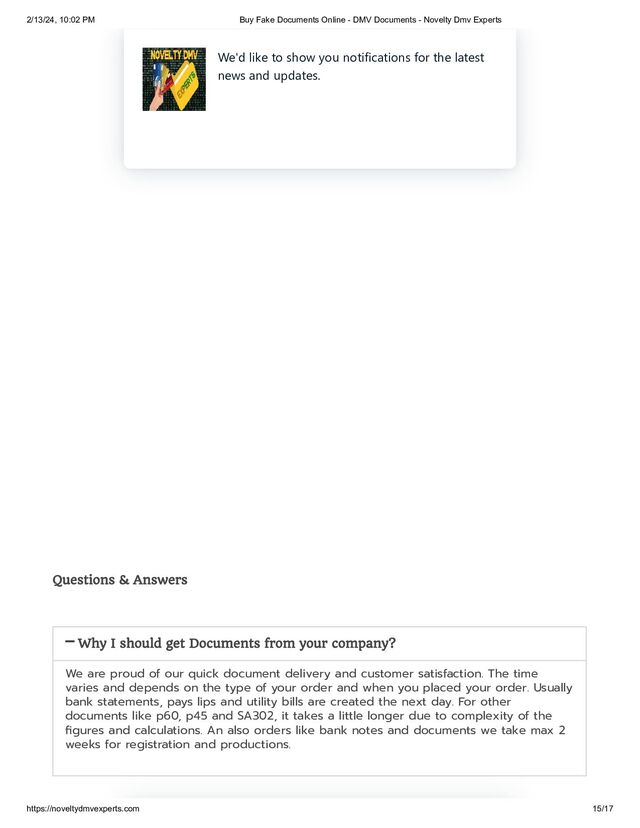 Buy Fake Documents Online - DMV Documents - Novelty Dmv Experts ...