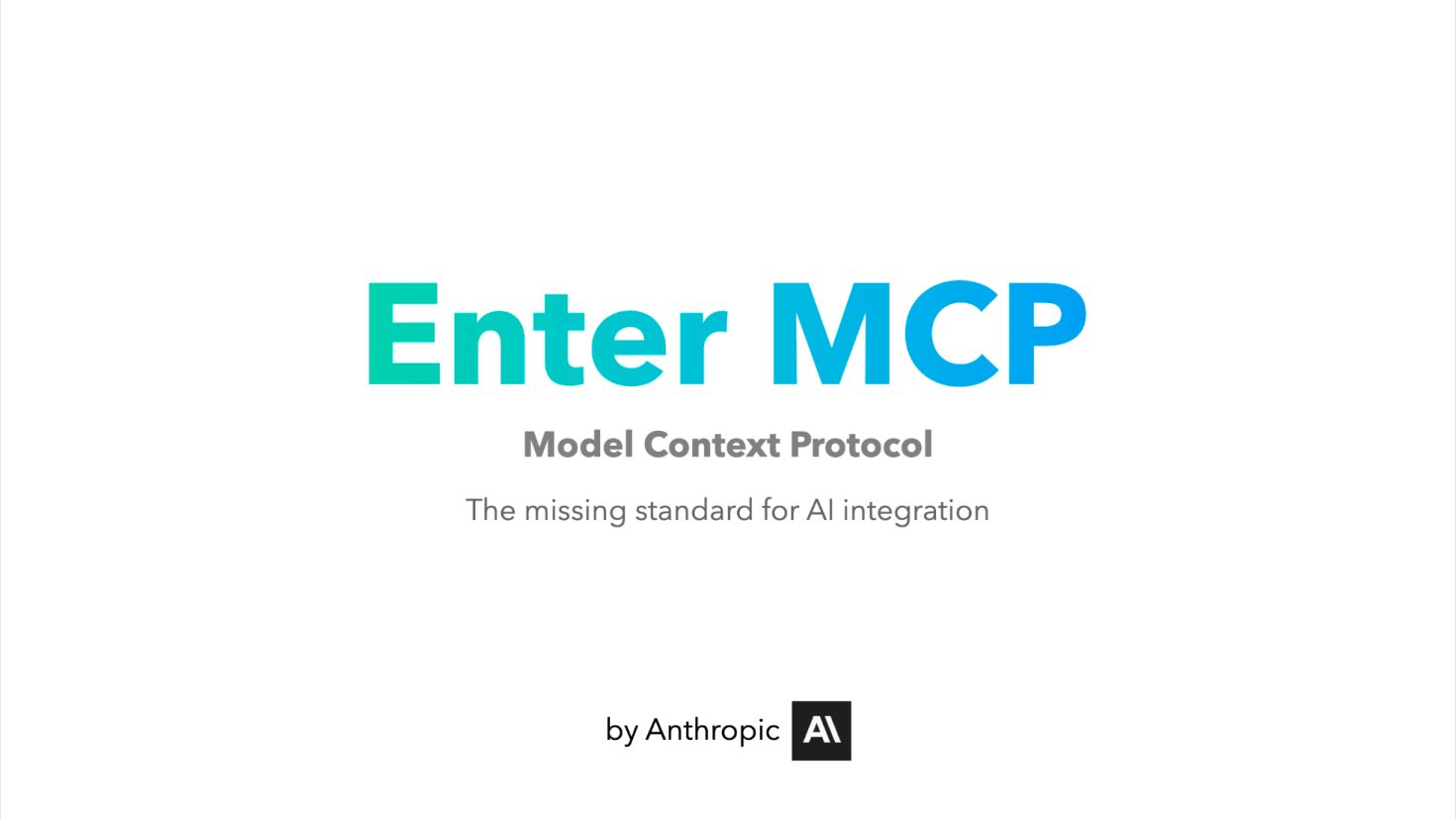 Model Context Protocol (MCP) Training Presentation - Speaker Deck