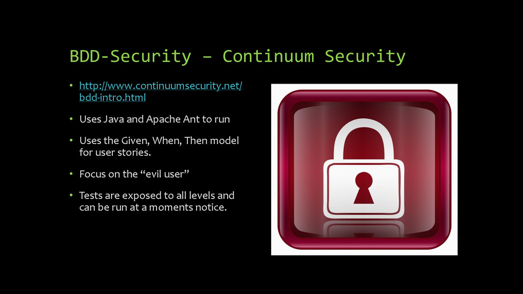 Security Driven Development - Speaker Deck