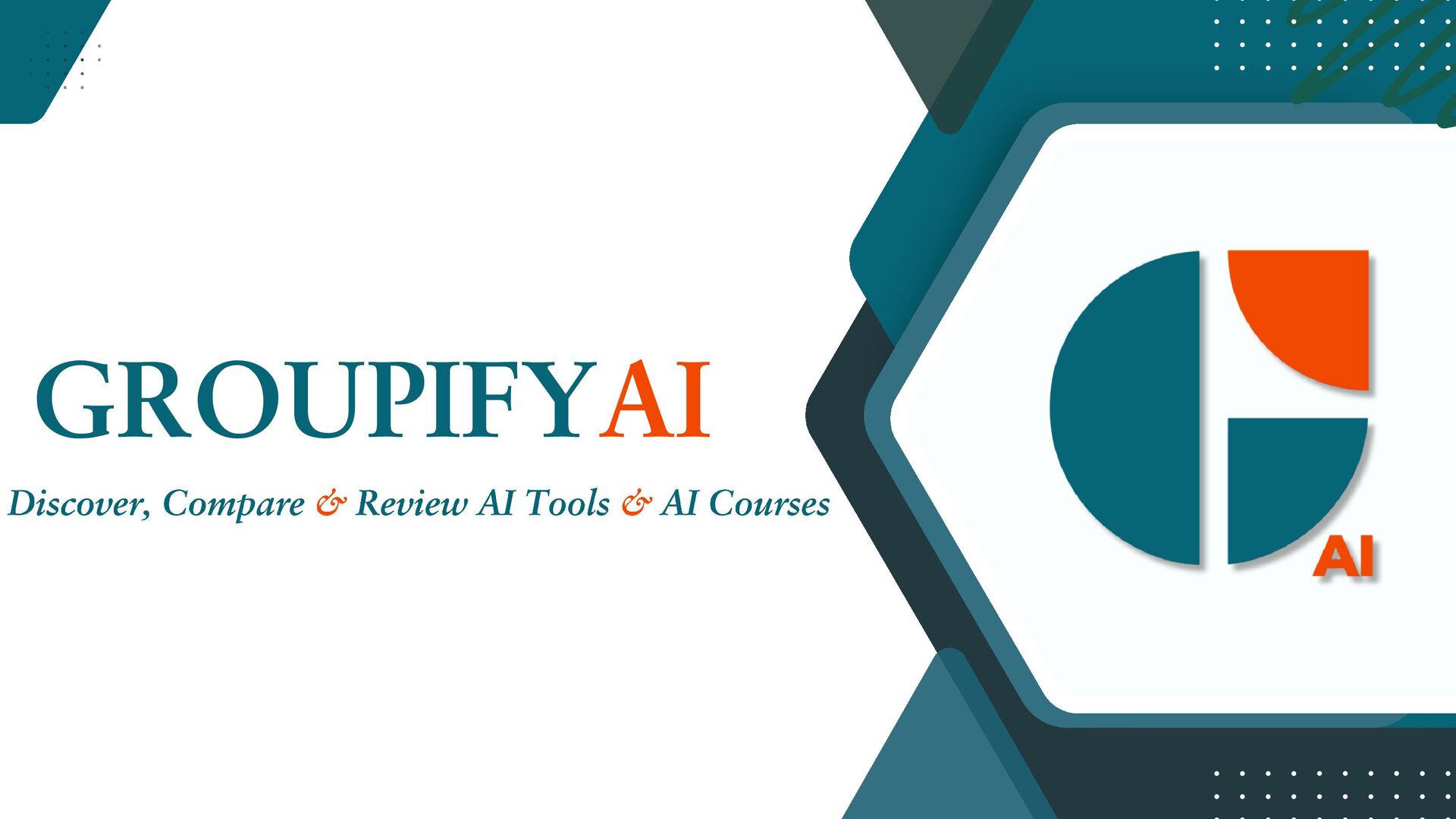 Explore & Compare: Top AI Tools & Courses with GroupifyAI - Speaker Deck