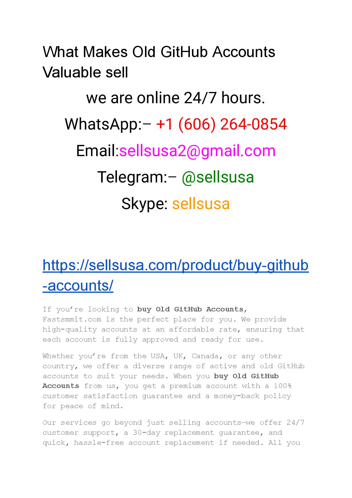 Buy Github Accounts (Aged&Verified) - Boost Like - Speaker Deck