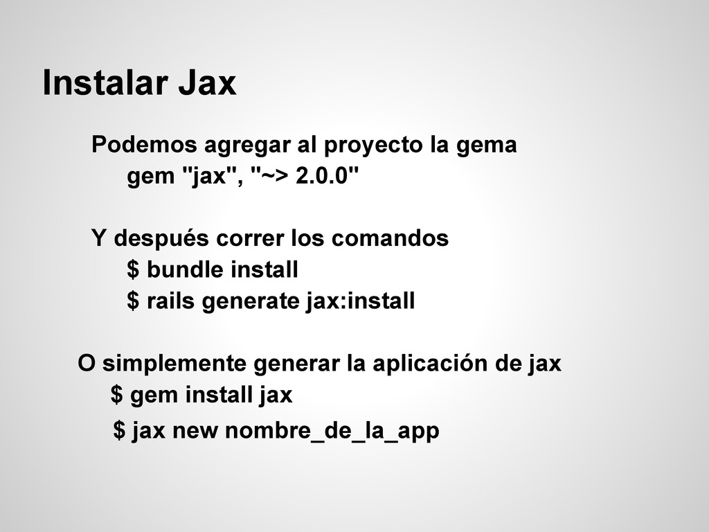 Introducción a Jax Framework - Speaker Deck