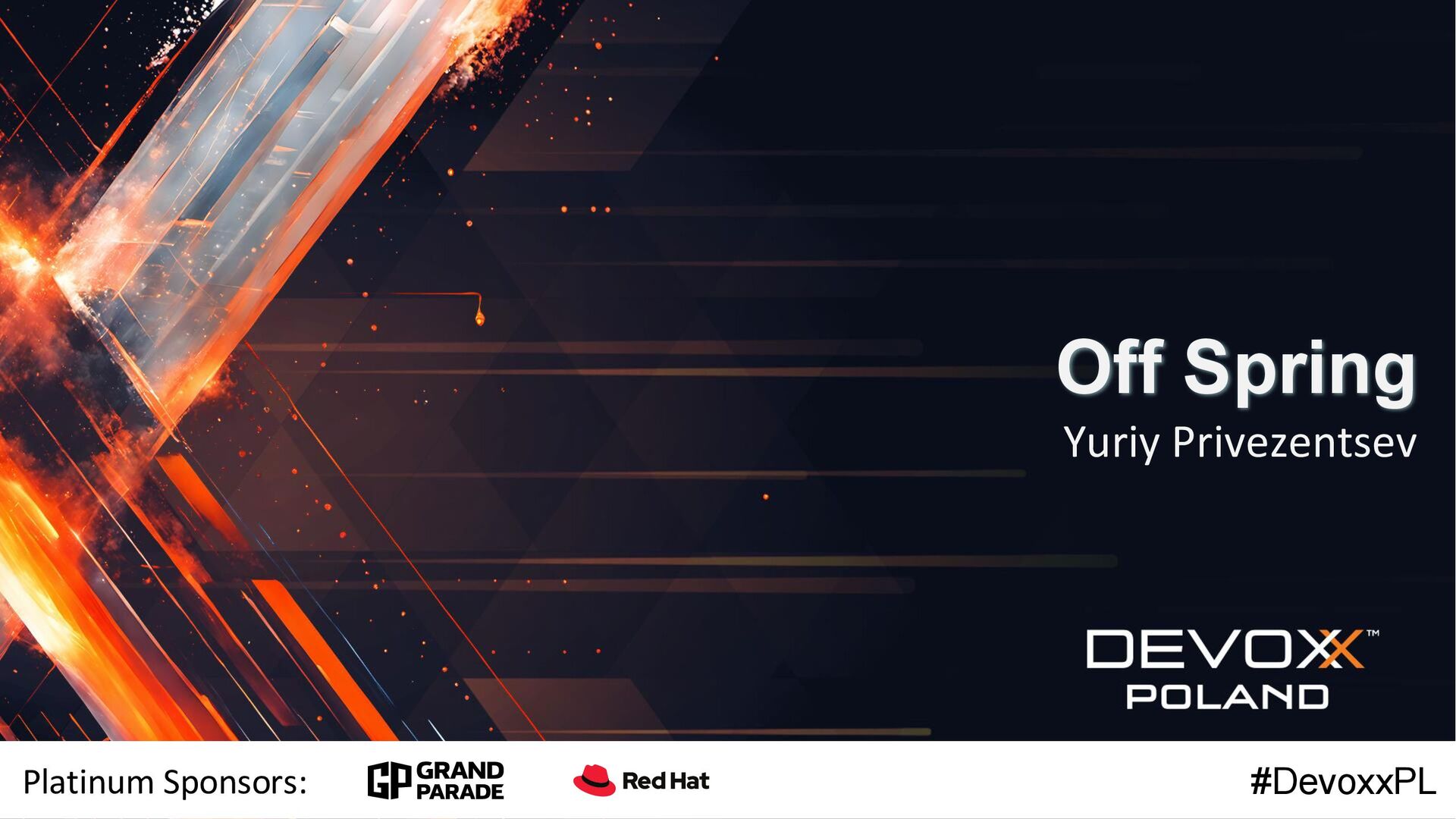 Off Spring Speaker Deck