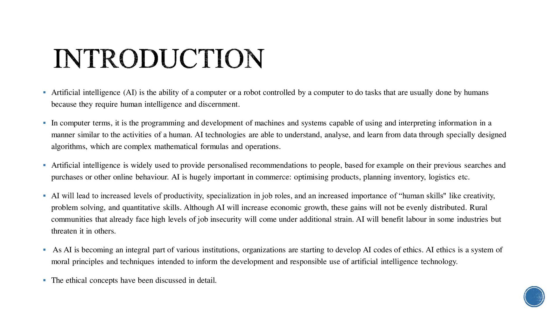 Ethics in Artificial Intelligence - Speaker Deck