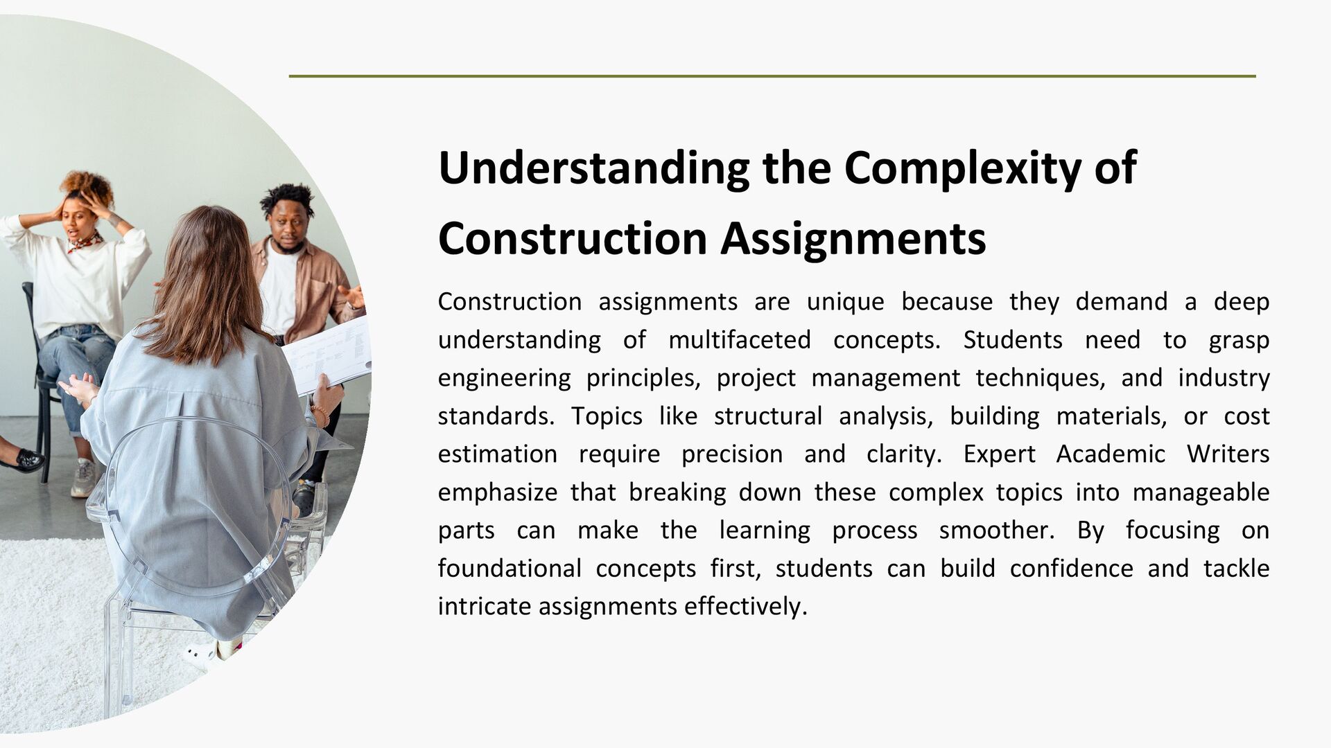 Why Do Students Struggle with Construction Assignment Help? - Speaker Deck