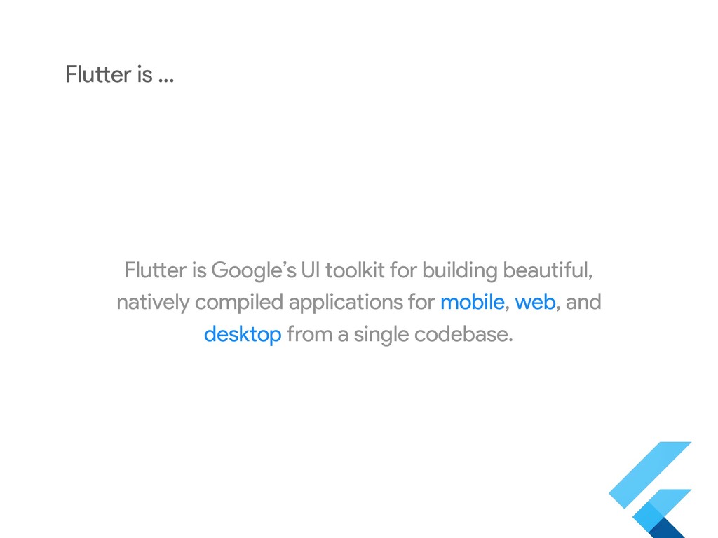 Introducing Flutter Speaker Deck