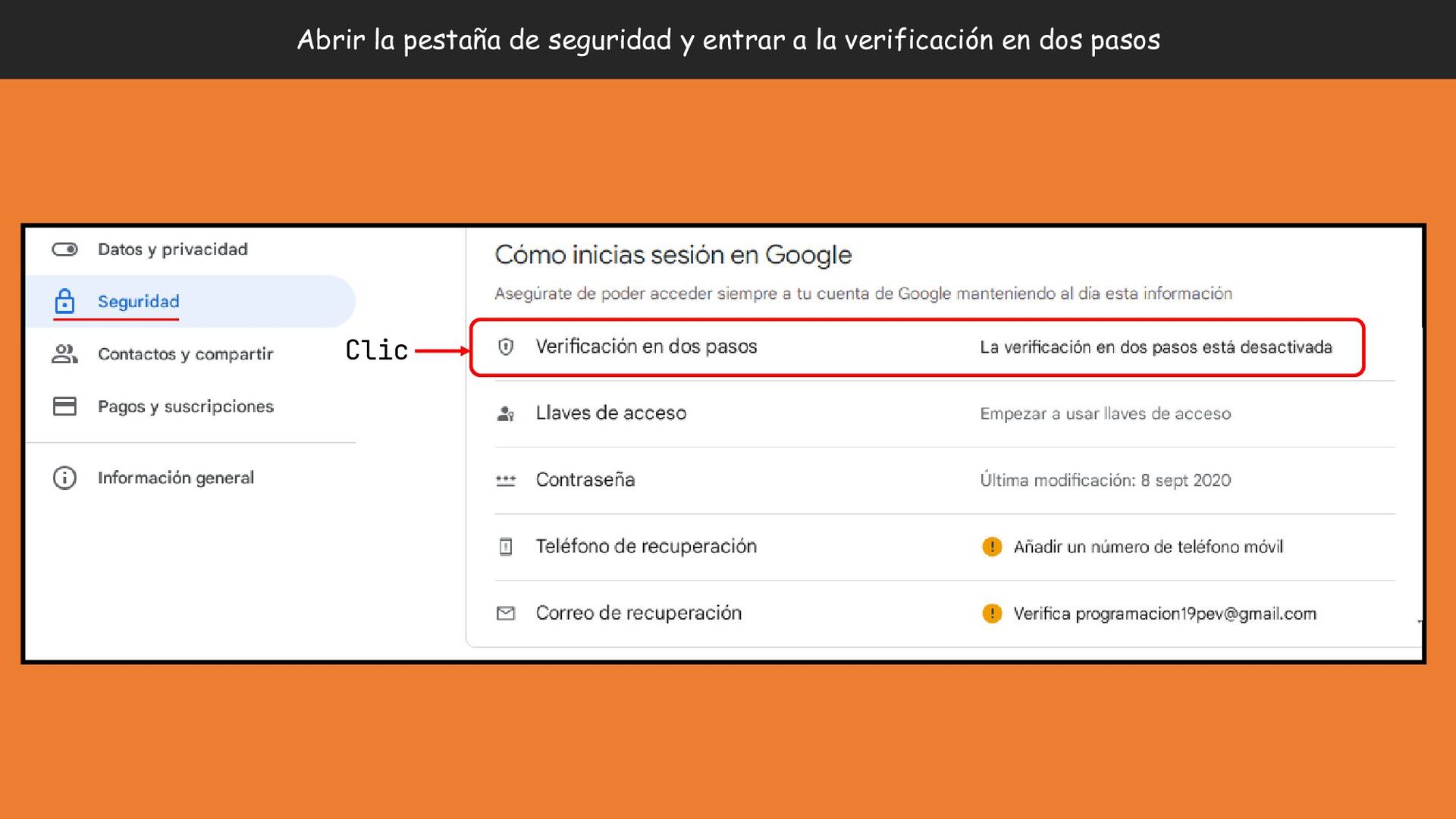 contraseña para aplicaciones gmail - Speaker Deck