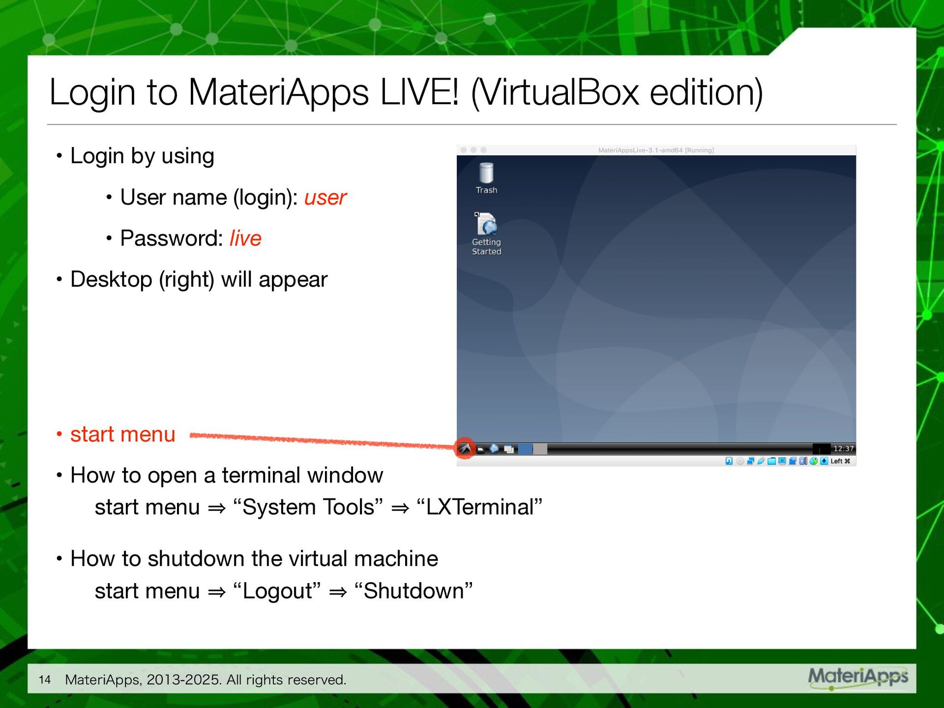 How to setup MateriApps LIVE! - Speaker Deck