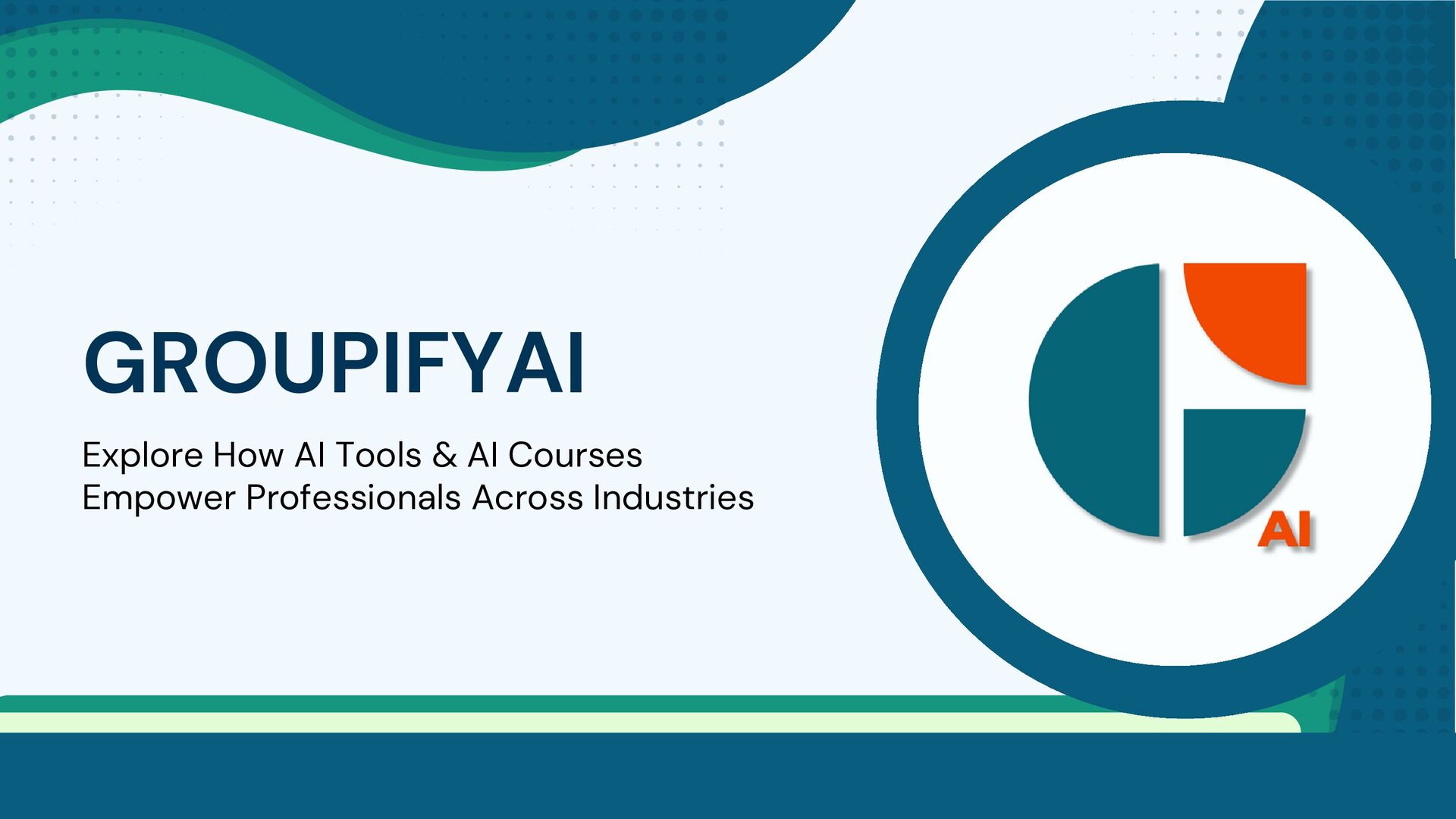 How AI is Transforming Every Industry with GroupifyAI - Speaker Deck