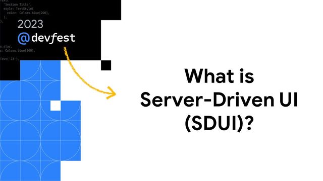 Server-Driven UI in Flutter - Speaker Deck Server-Driven UI in Flutter - Speaker Deck