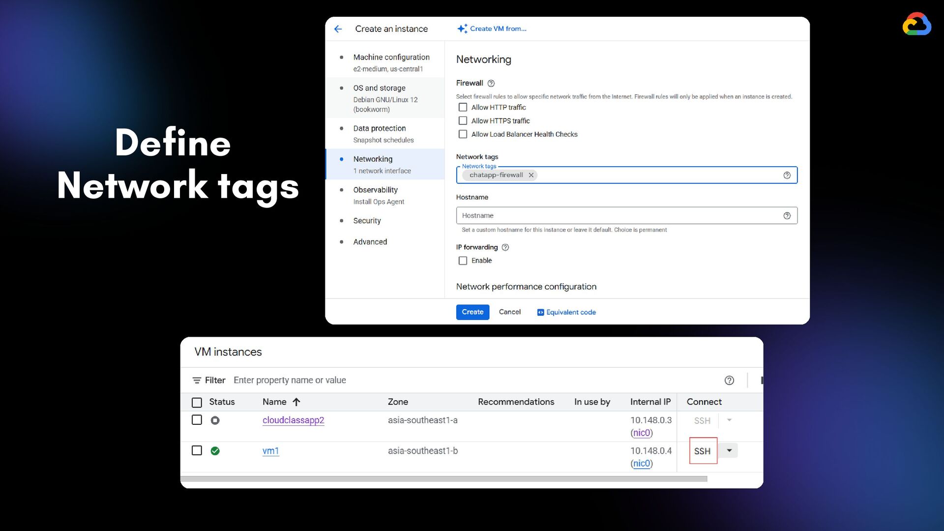 Cloud Slide P1 - Deploy Web Application in GCP - Speaker Deck