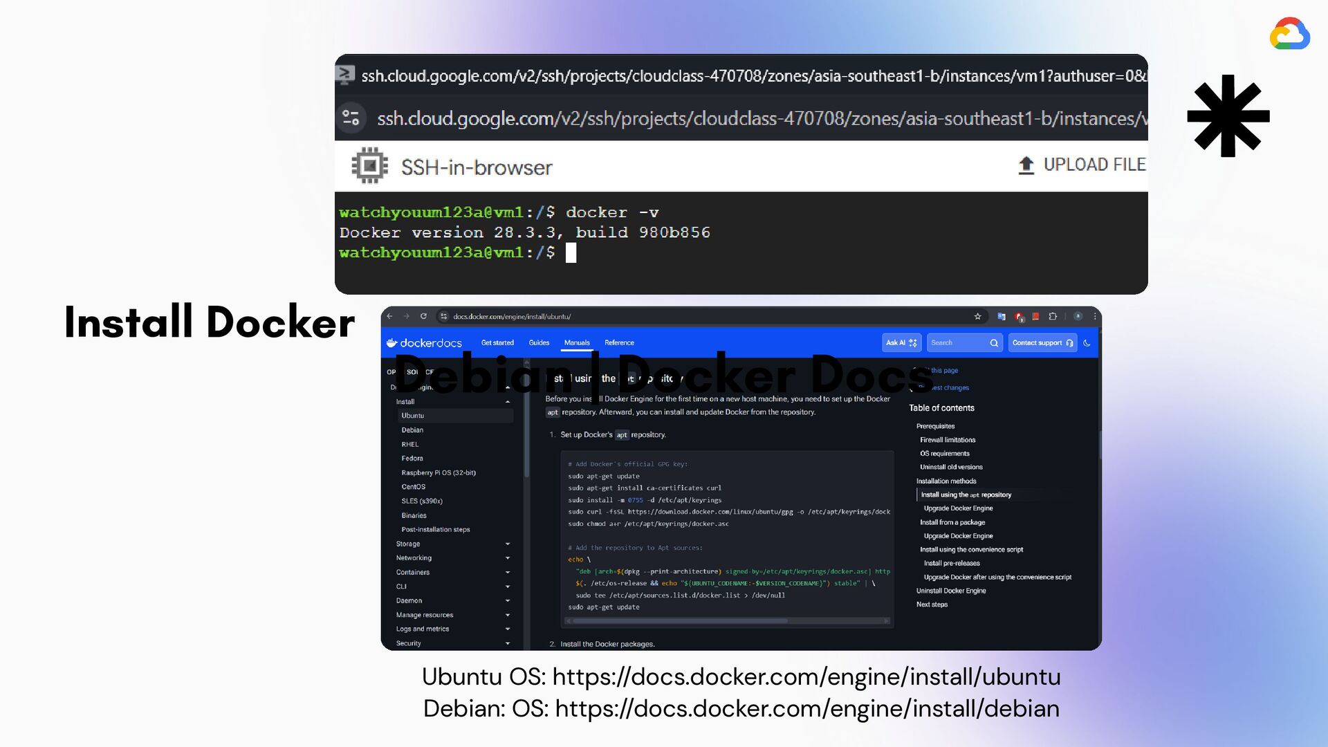 Cloud Slide P1 - Deploy Web Application in GCP - Speaker Deck