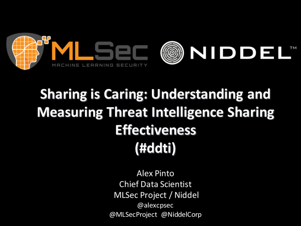 Sharing is Caring: Understanding and Measuring Threat Intelligence ...