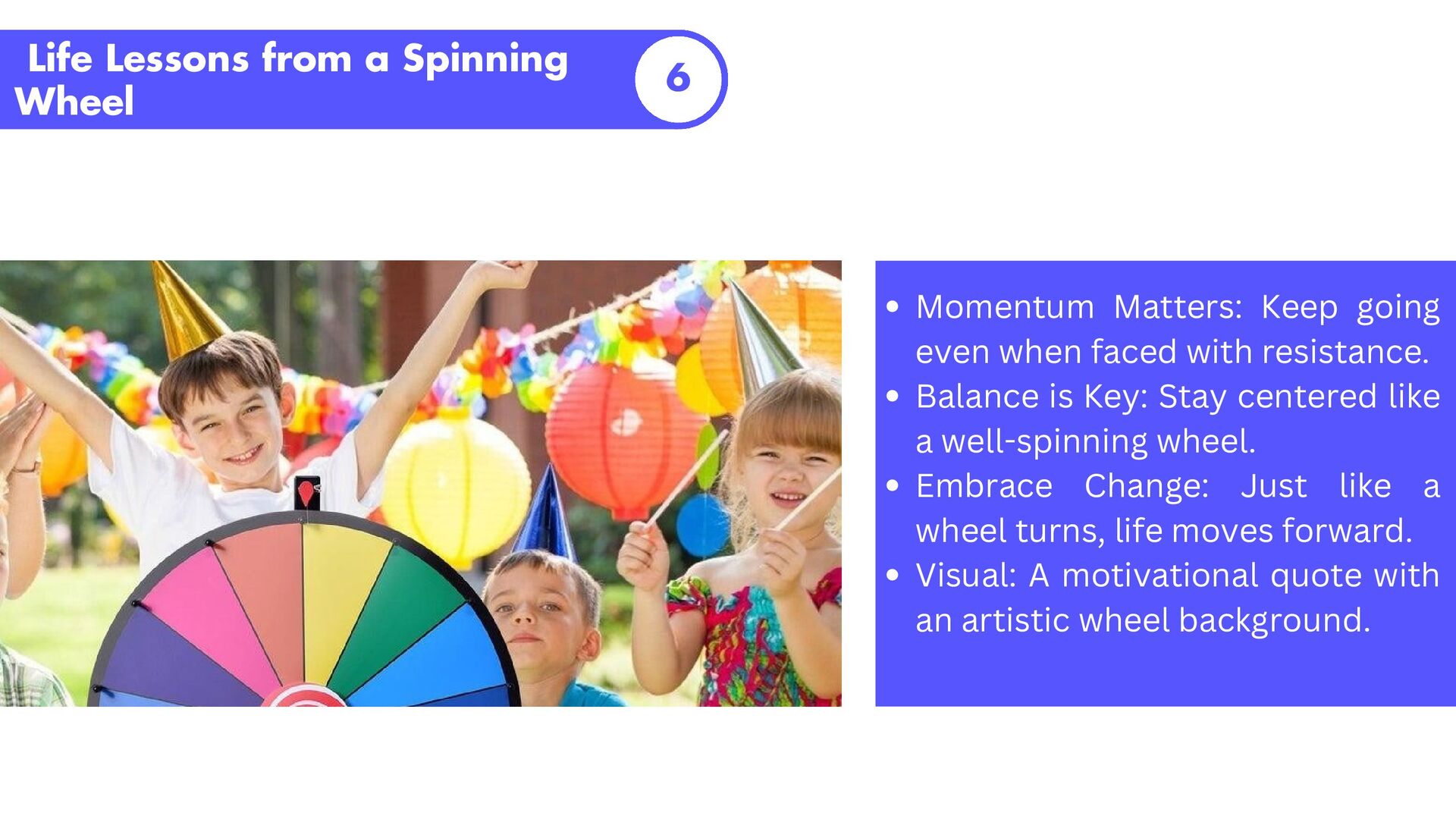 Spin the Wheels: The Magic of Spinning Motion - Speaker Deck