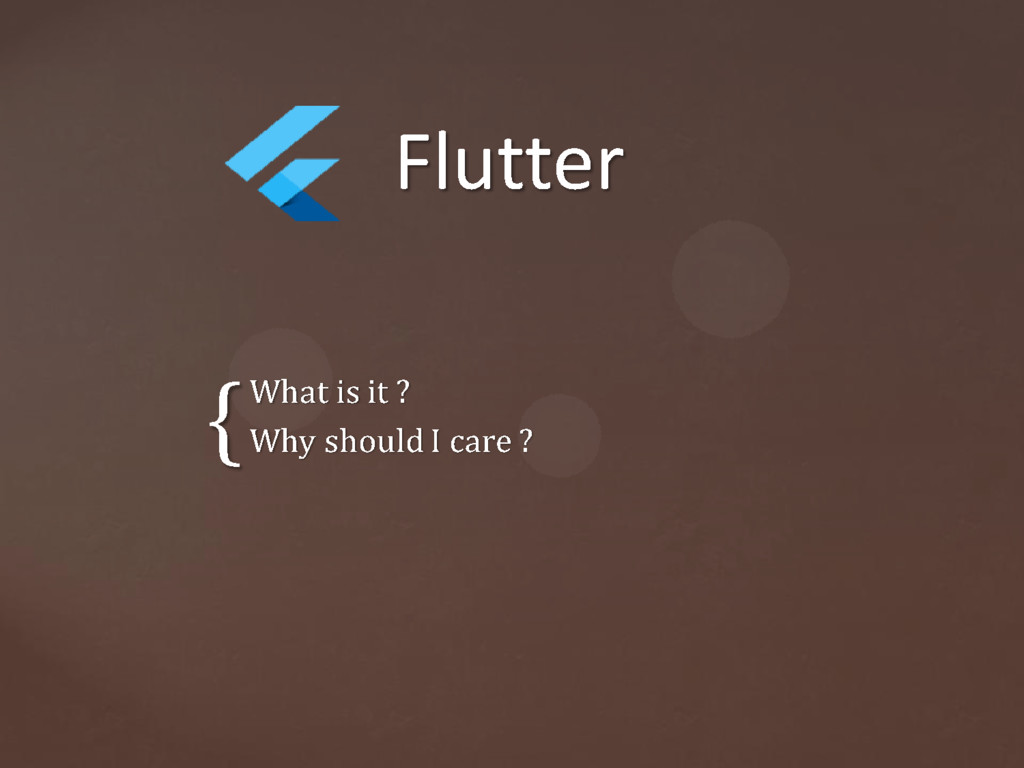 Introduction To Flutter And Dart Speaker Deck