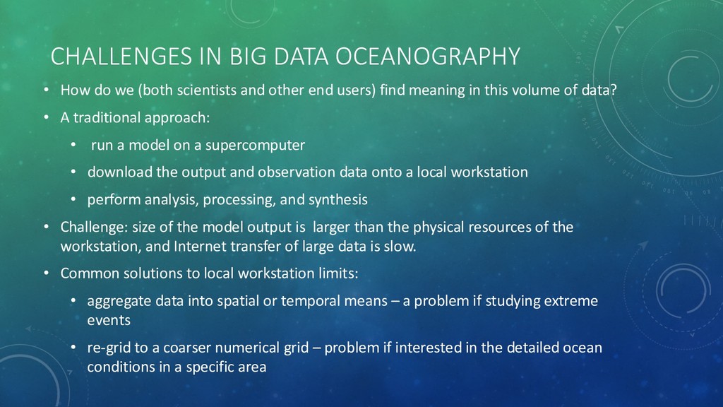 "Big Data Oceanography" at PyDataLondon 2018 - Speaker Deck