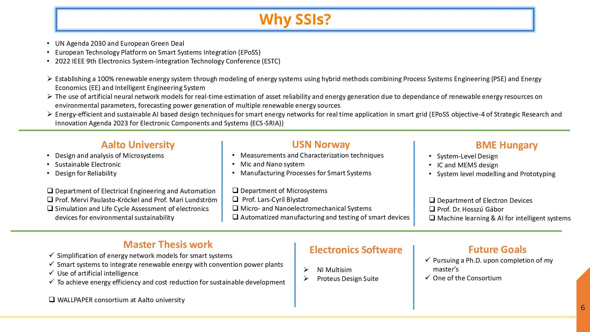 Interview SSIs - Muhammad Junaid Ali - Speaker Deck