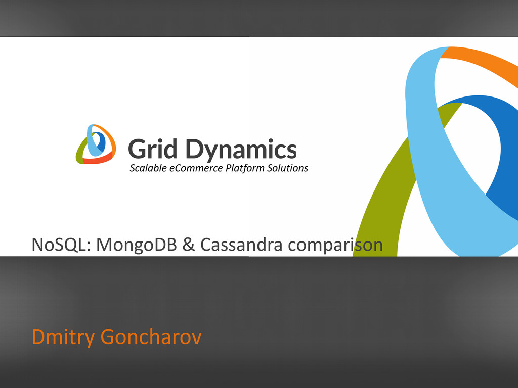 NoSQL: MongoDB and Cassandra Overview - Speaker Deck