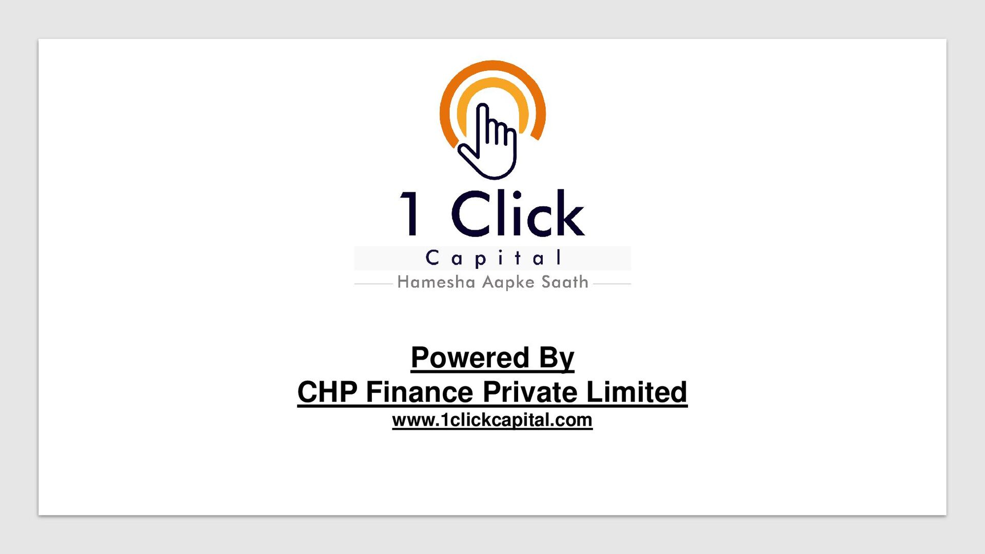 1 Click Capital, Your one stop solution for Collateral free business ...