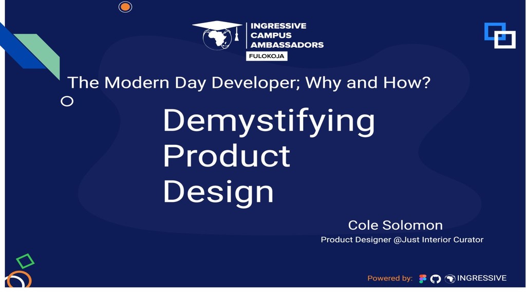 Demystifying Product Design - Speaker Deck