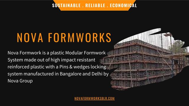 Plastic Modular Formwork System - Speaker Deck