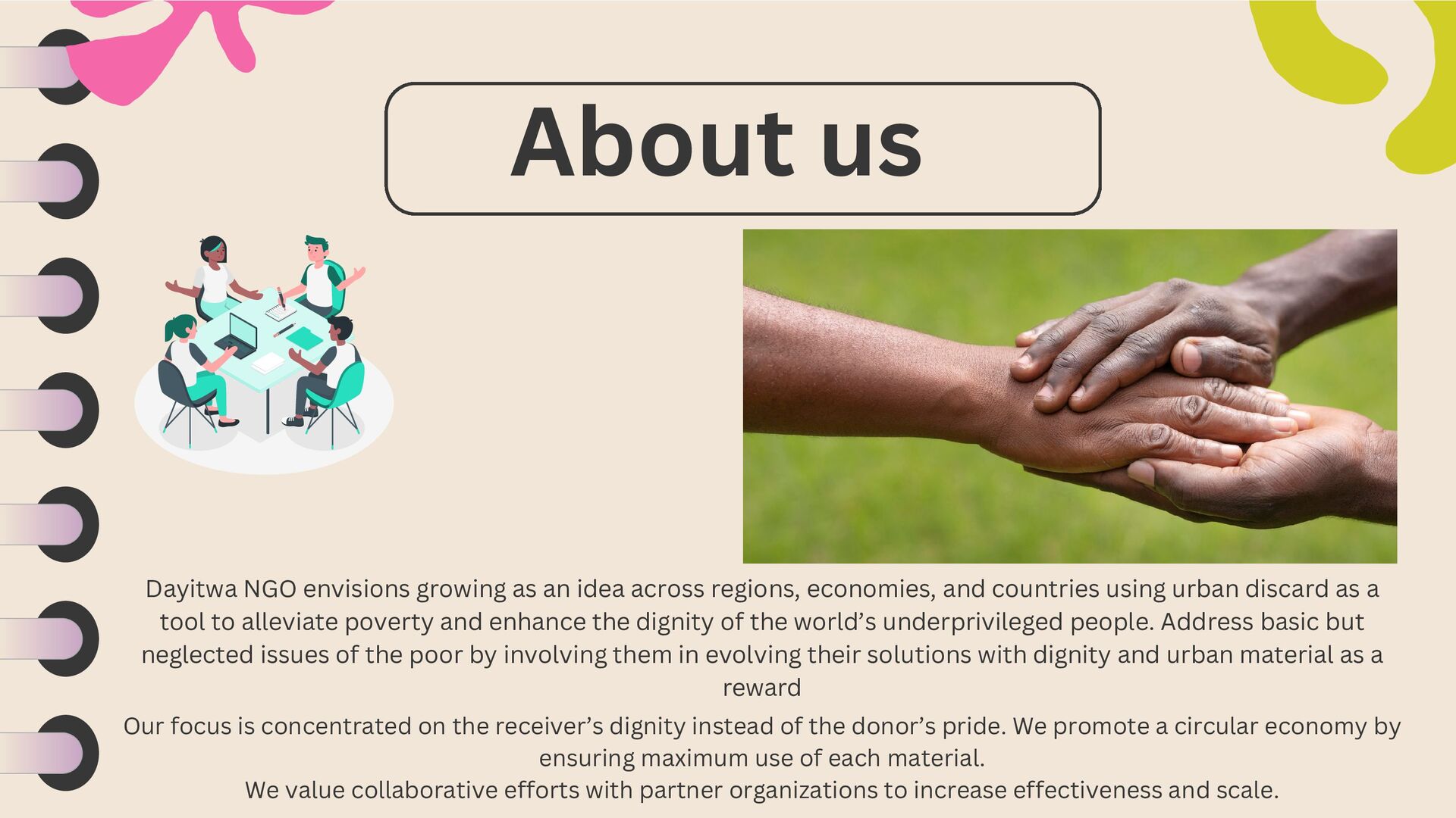 Dayitwa NGO - Speaker Deck