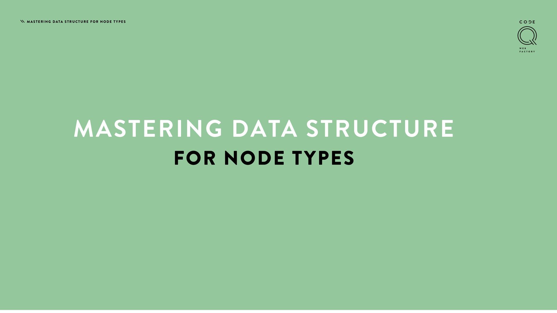 Mastering data structure for Node Types - Neos Con 2023 - Speaker Deck