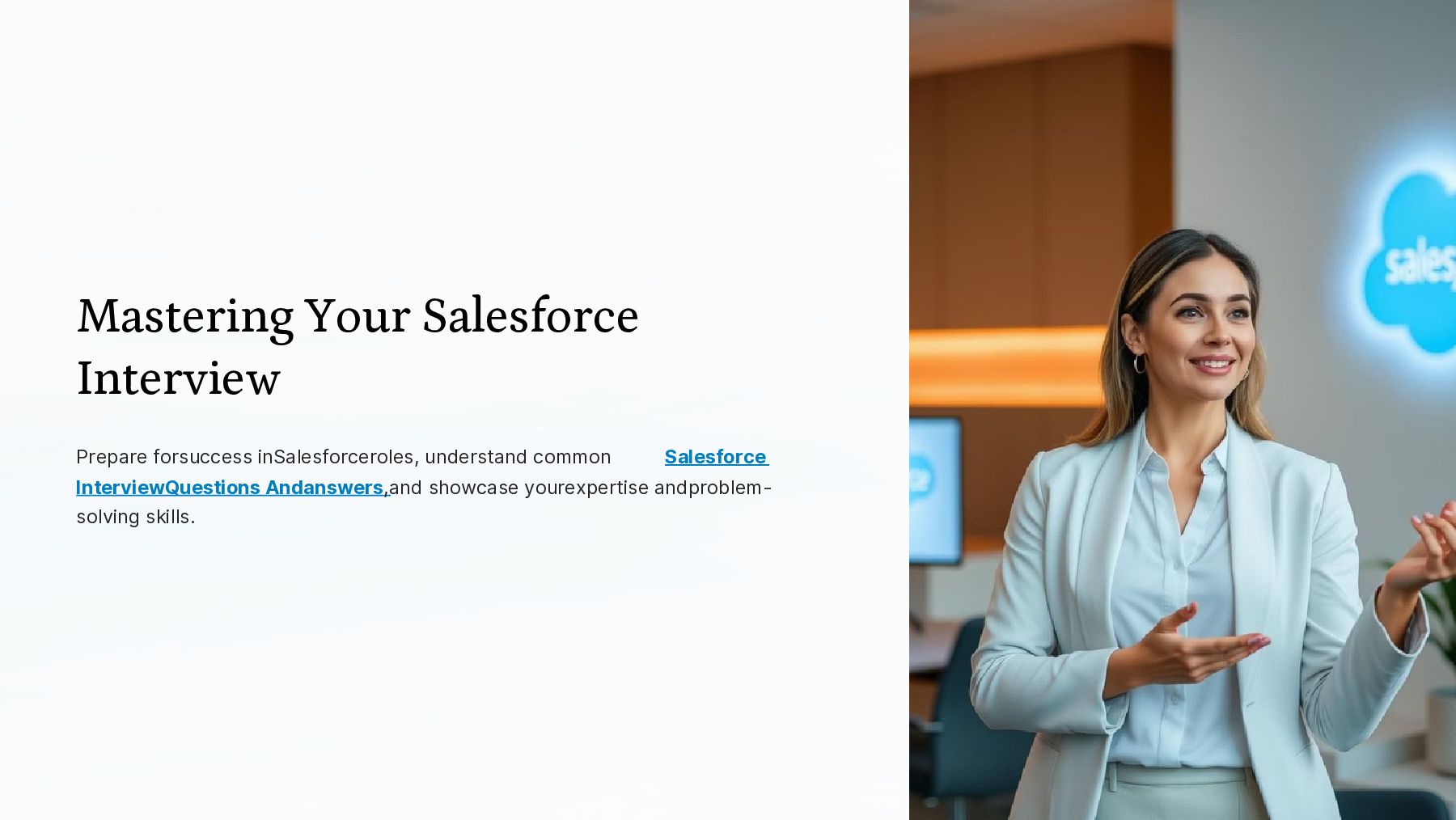 Salesforce Interview Question And Answer By Scholarhat - Speaker Deck