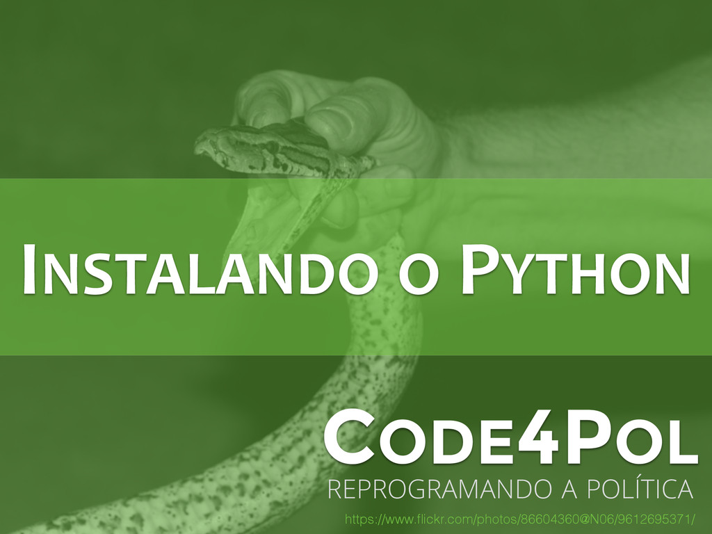 2. Instalando o Python - Speaker Deck