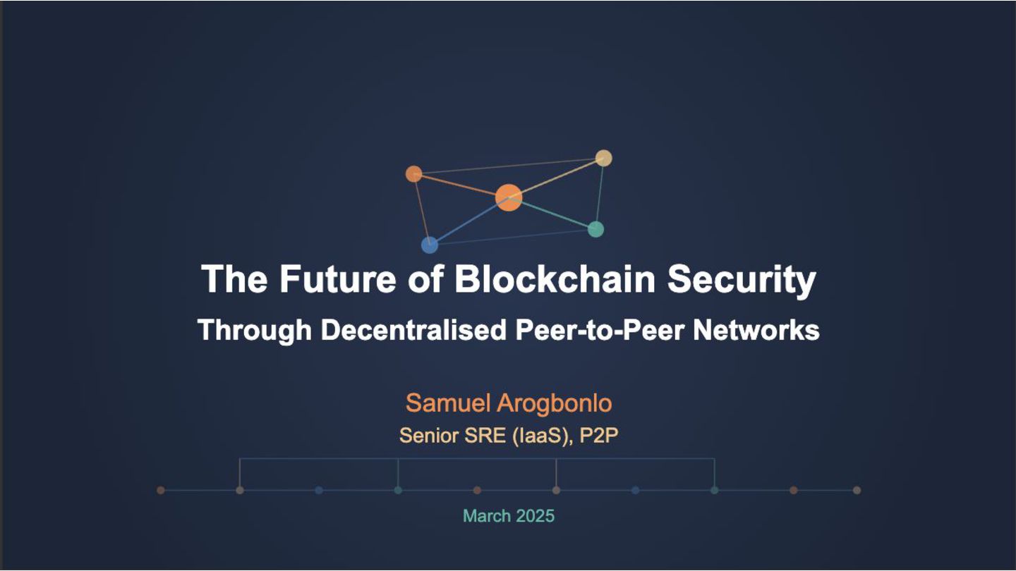 The Future of Blockchain Security - Speaker Deck