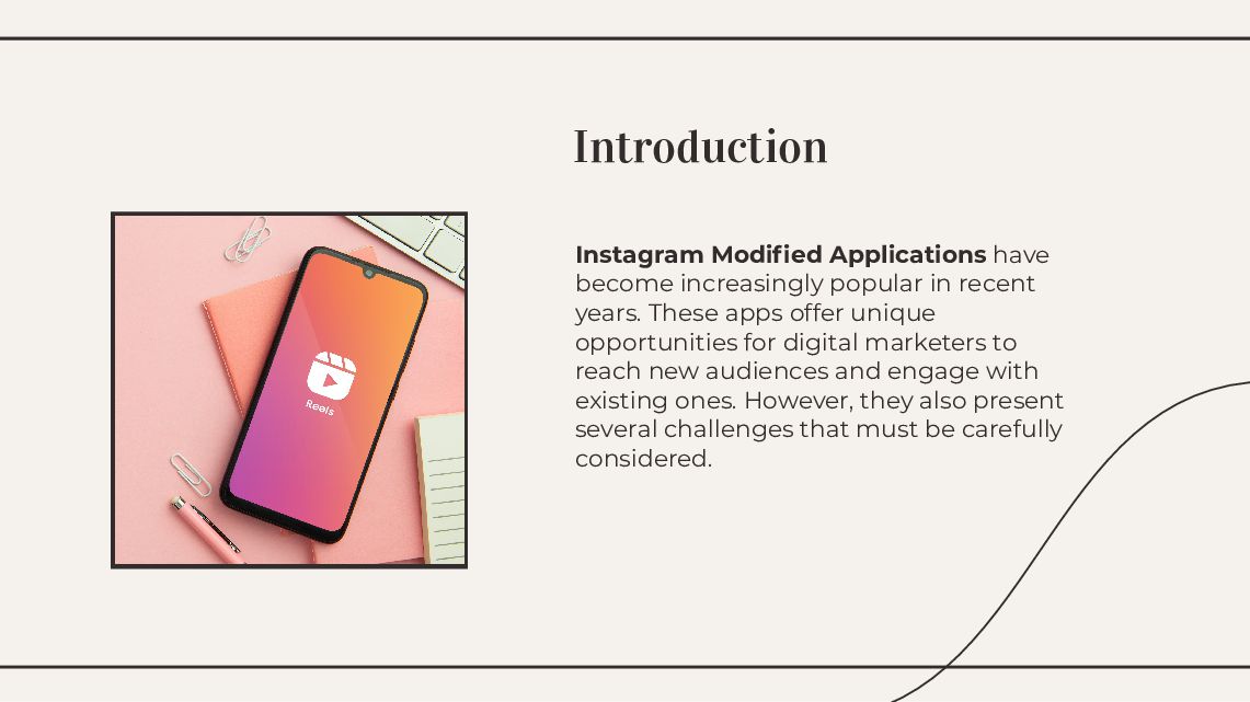 Instagram Modified Applications - Speaker Deck