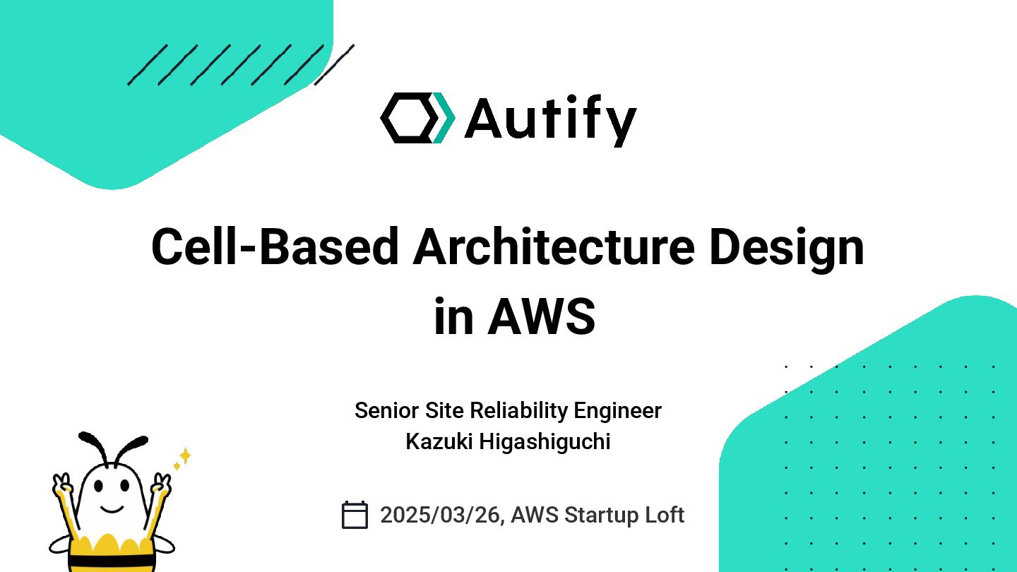Cell-Based Architecture Design in AWS - Speaker Deck