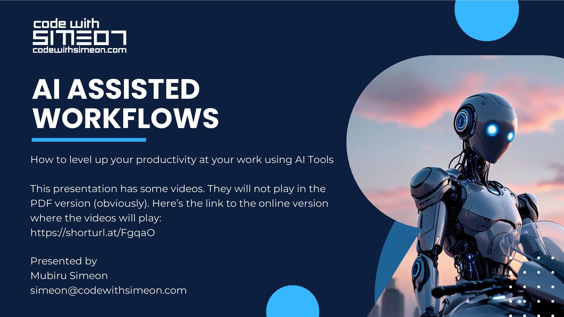2024 DevFest Mbarara Presentation - Speaker Deck