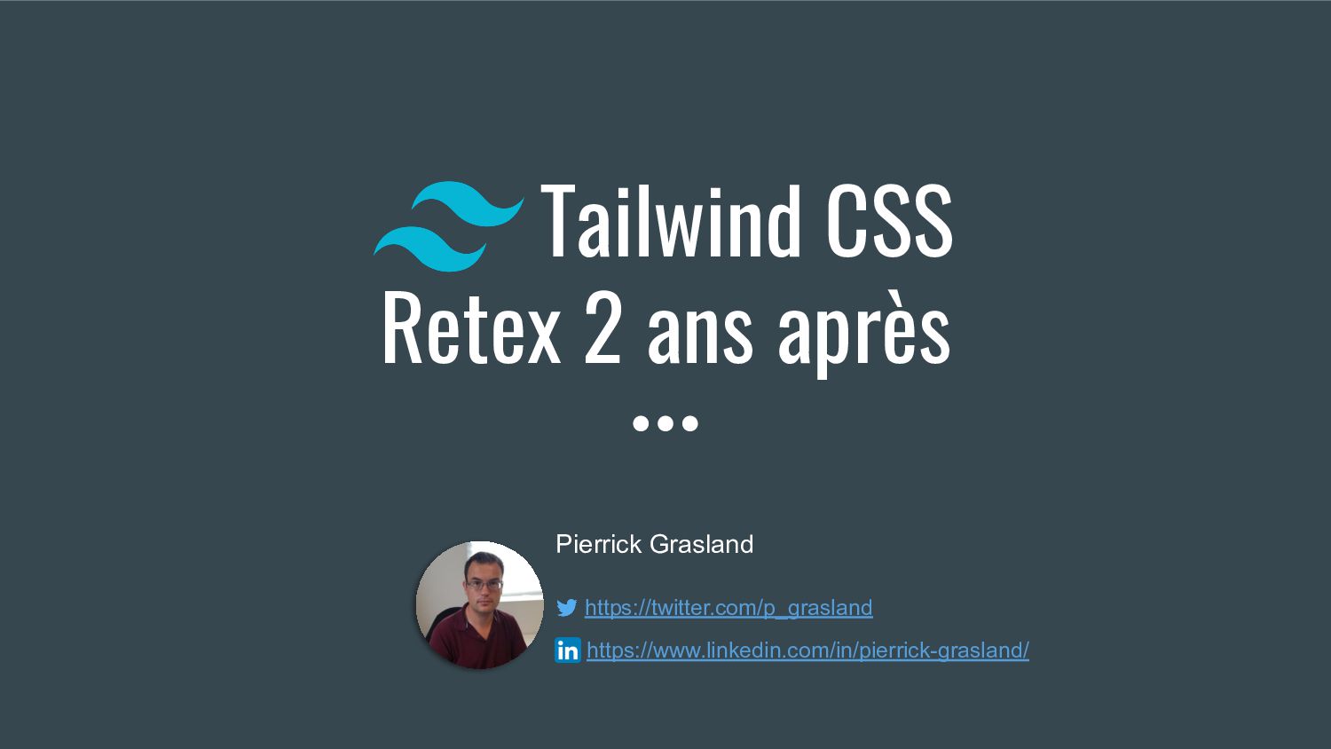 Tailwind CSS - Retex 2 ans après - Speaker Deck
