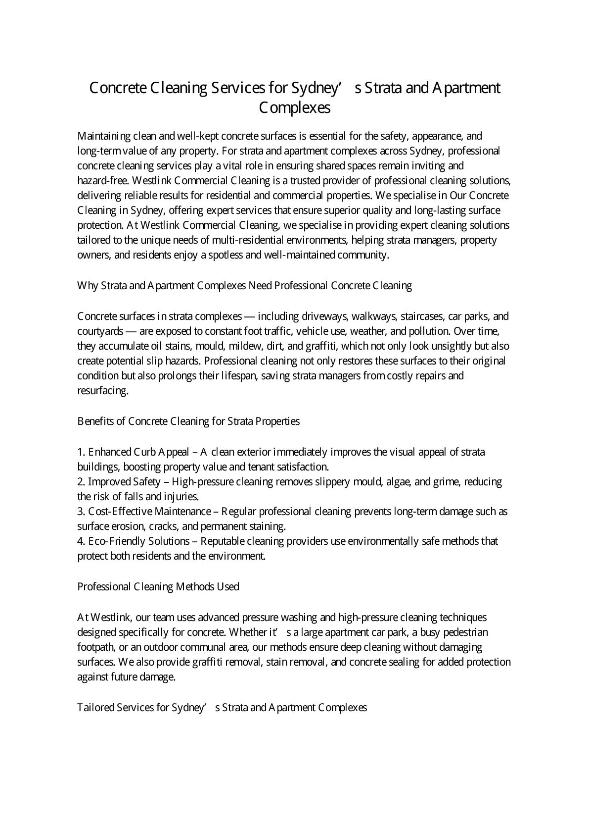 concrete_cleaning_sydney_strata.pdf - Speaker Deck