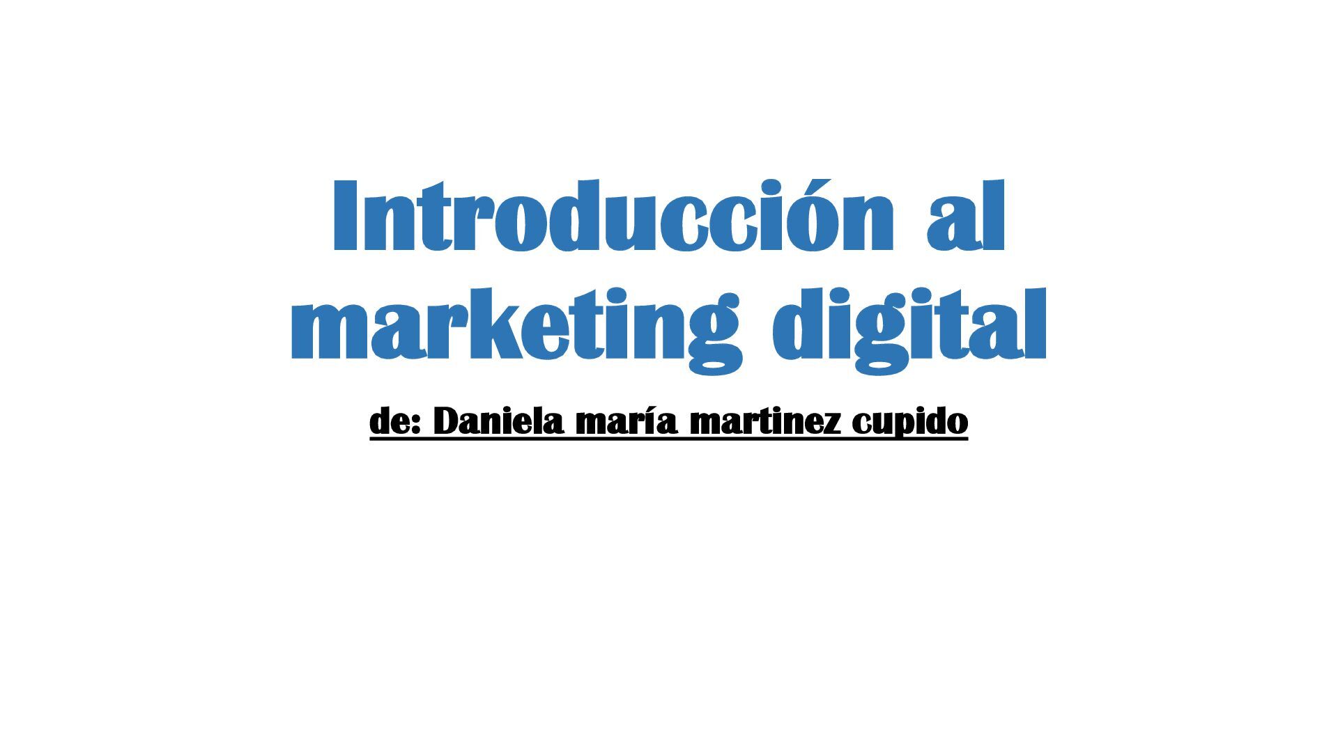 marketing digital - Speaker Deck
