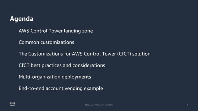 Customizing And Scaling Your Aws Control Tower Environment Speaker Deck