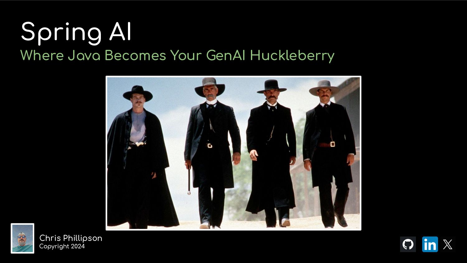 Spring AI: Where Java Becomes Your GenAI Huckleberry - Speaker Deck
