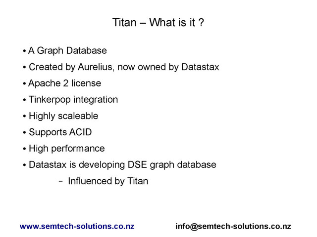 An introduction to Titan - Speaker Deck