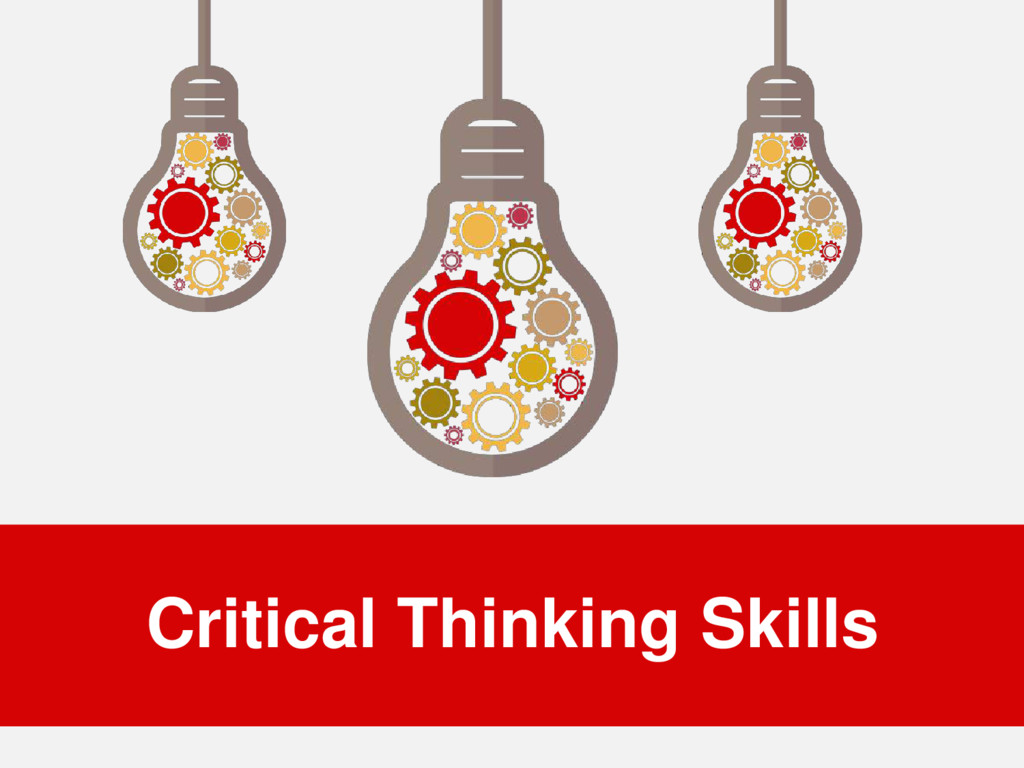 Critical Thinking - Speaker Deck