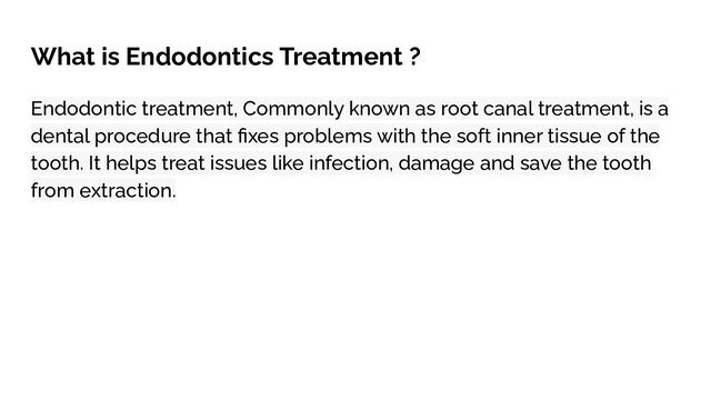 Introduction to Endodontics - Speaker Deck