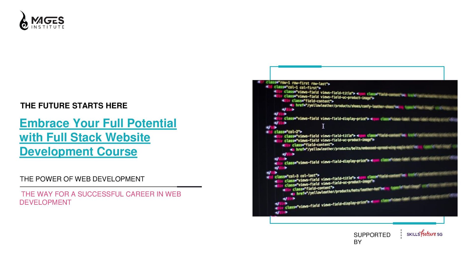 Full Stack Web Development | MAGES Institute - Speaker Deck