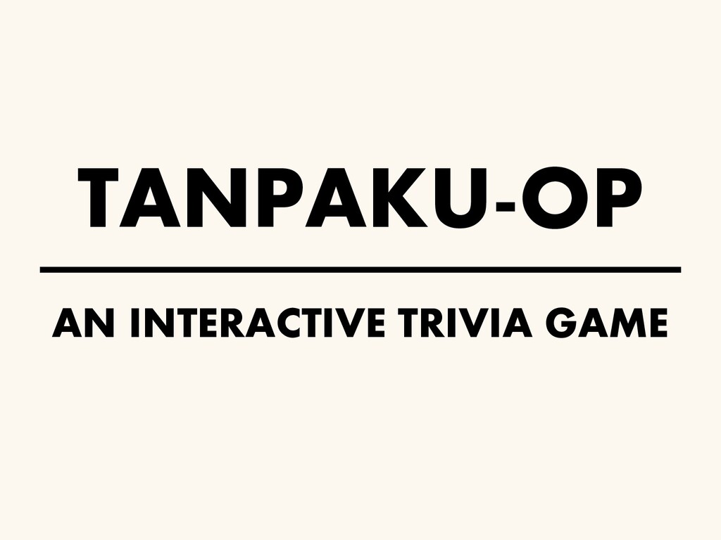 Trial Deck - Speaker Deck