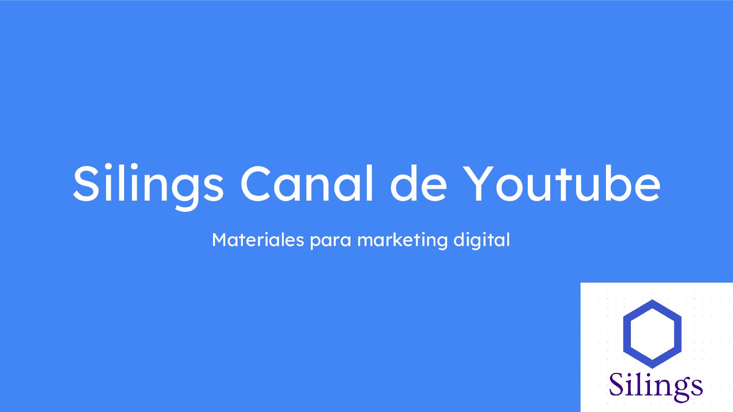 Materiales para marketing digital - Speaker Deck