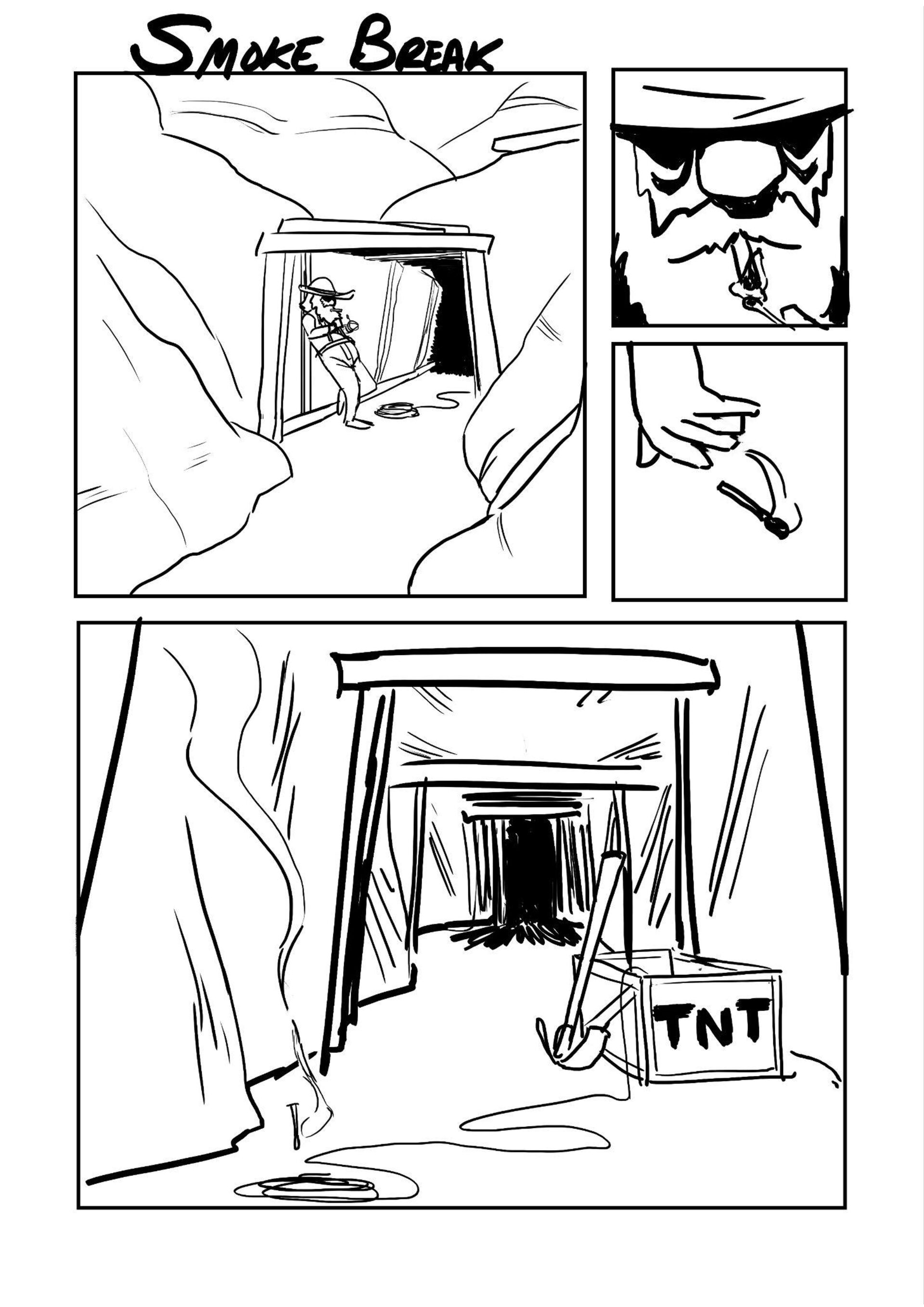 Smoke Break - Multipanel Comic - Speaker Deck