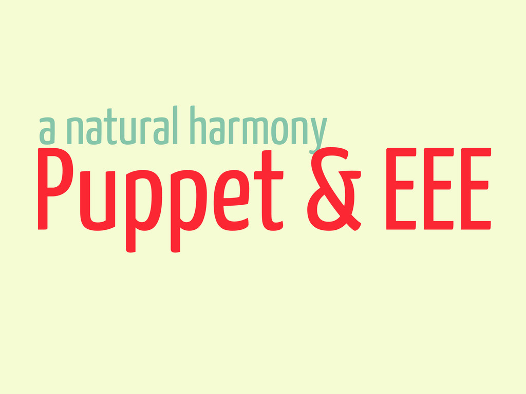 Intro presentation to using Puppet - Speaker Deck