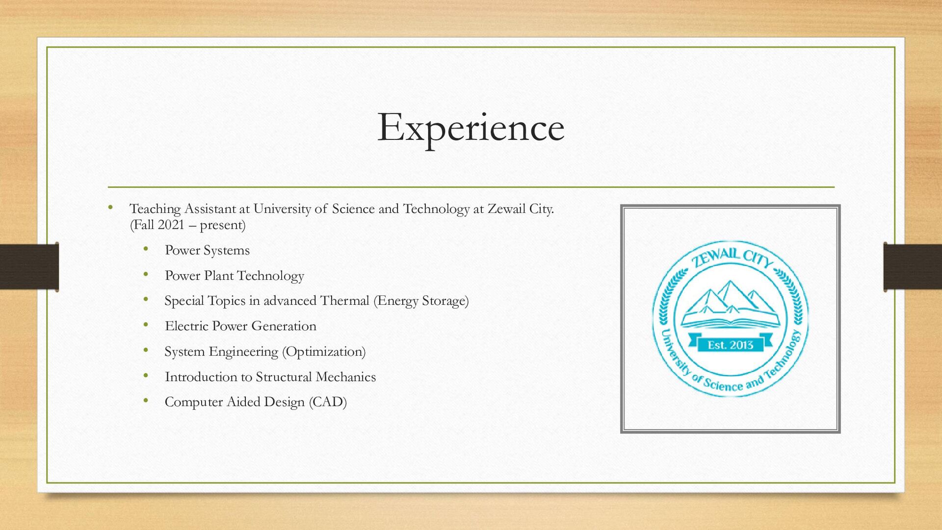 SSIs Presentation - Speaker Deck