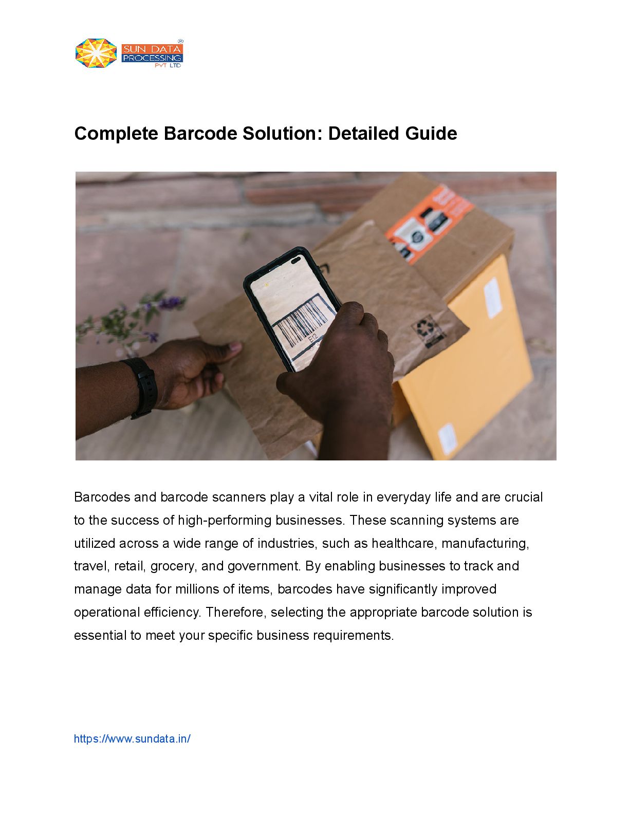 Complete Barcode Solution – Detailed Guide - Speaker Deck